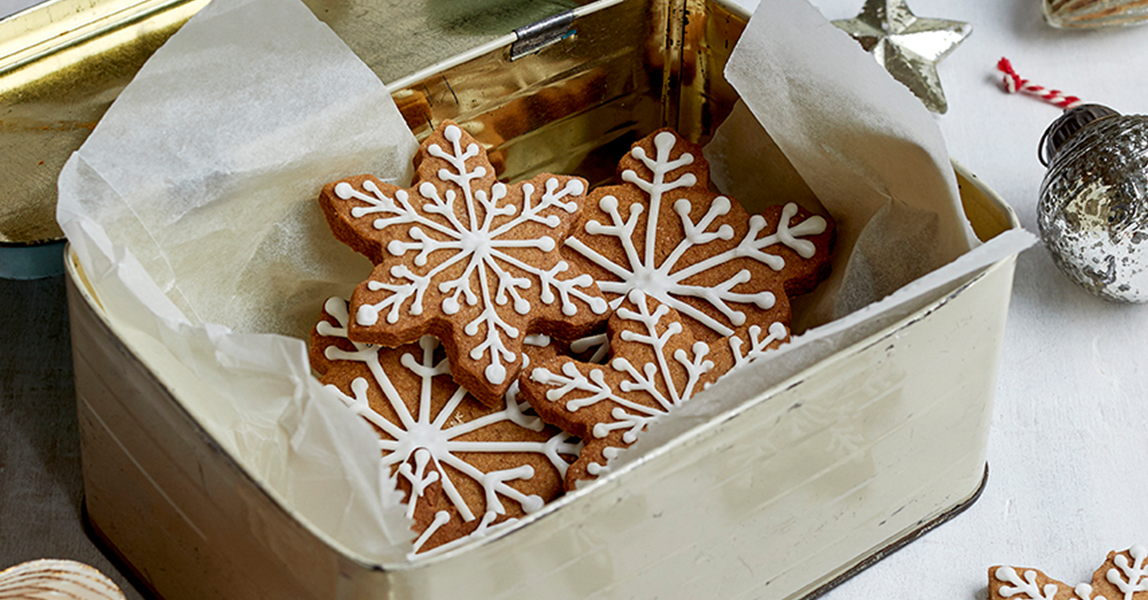 Clarence Court Eggs | Juliet Sear's Snowflake Cookies | Christmas
